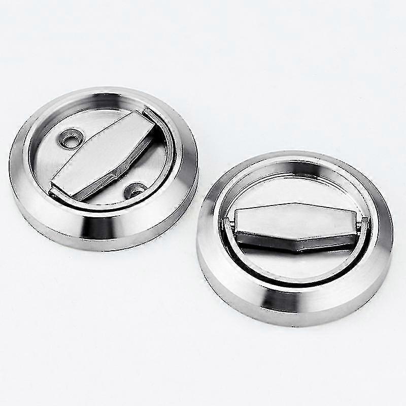 Recessed Door Handle Round Flush Pull Handle Cabinet Door Latch Handle ...