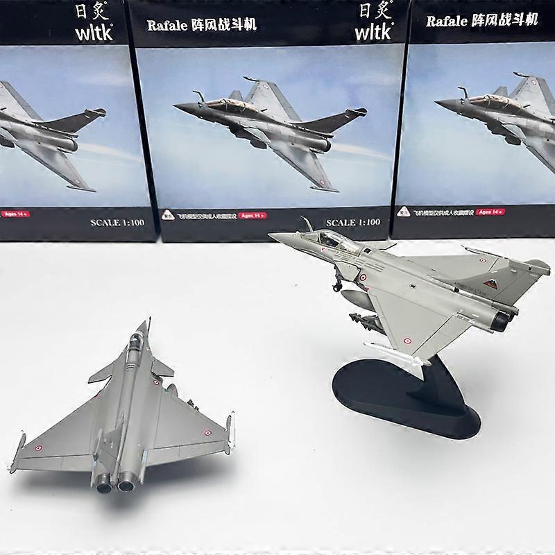 1/100 Diecast Rafale Fighter Display Model Metal z podstawką Plane ...