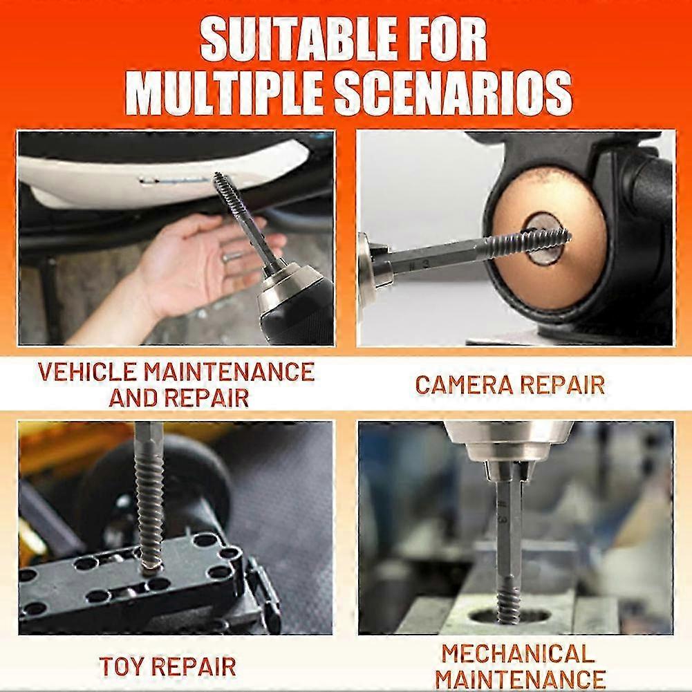 11PCS Damaged Screw Extractor Set,Screw Remover & Extractor Bit Set,5 ...