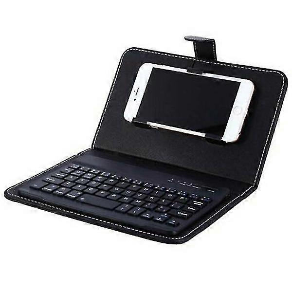 Mini Portable Wireless Bluetooth Keyboard With Leather Case For ...