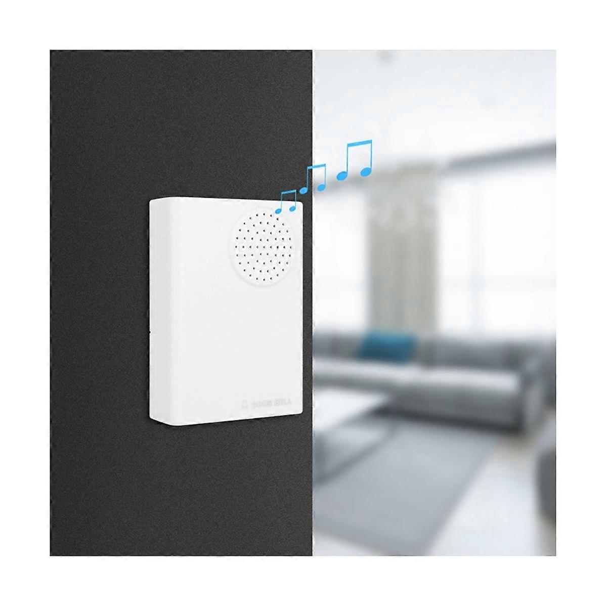 12V Wired Ding Doorbell 4-Wire Doorbell for Access Control | Fruugo UK