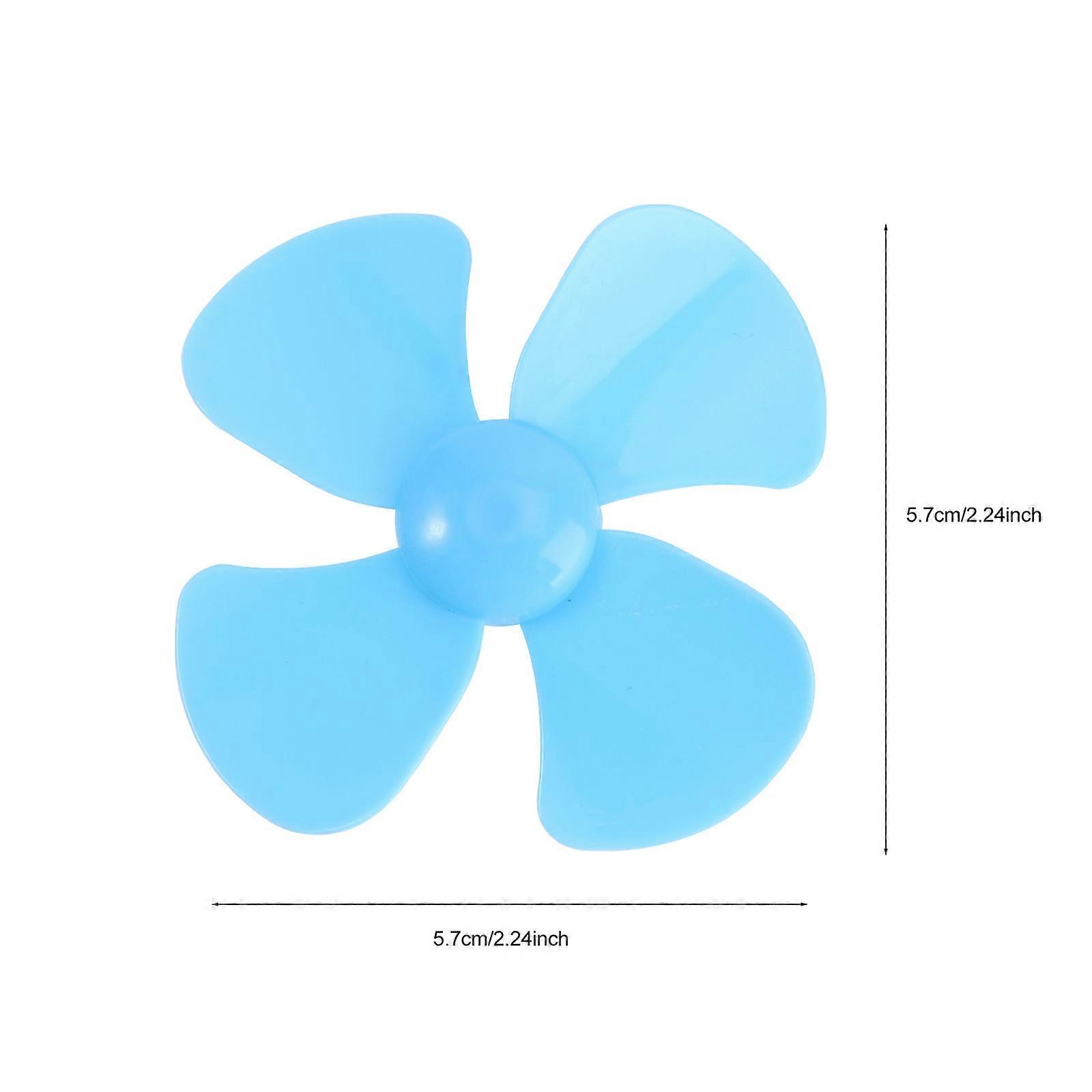 48Pcs Ship Model Propellers DIY Four-bladed Propellers Mini Fans ...