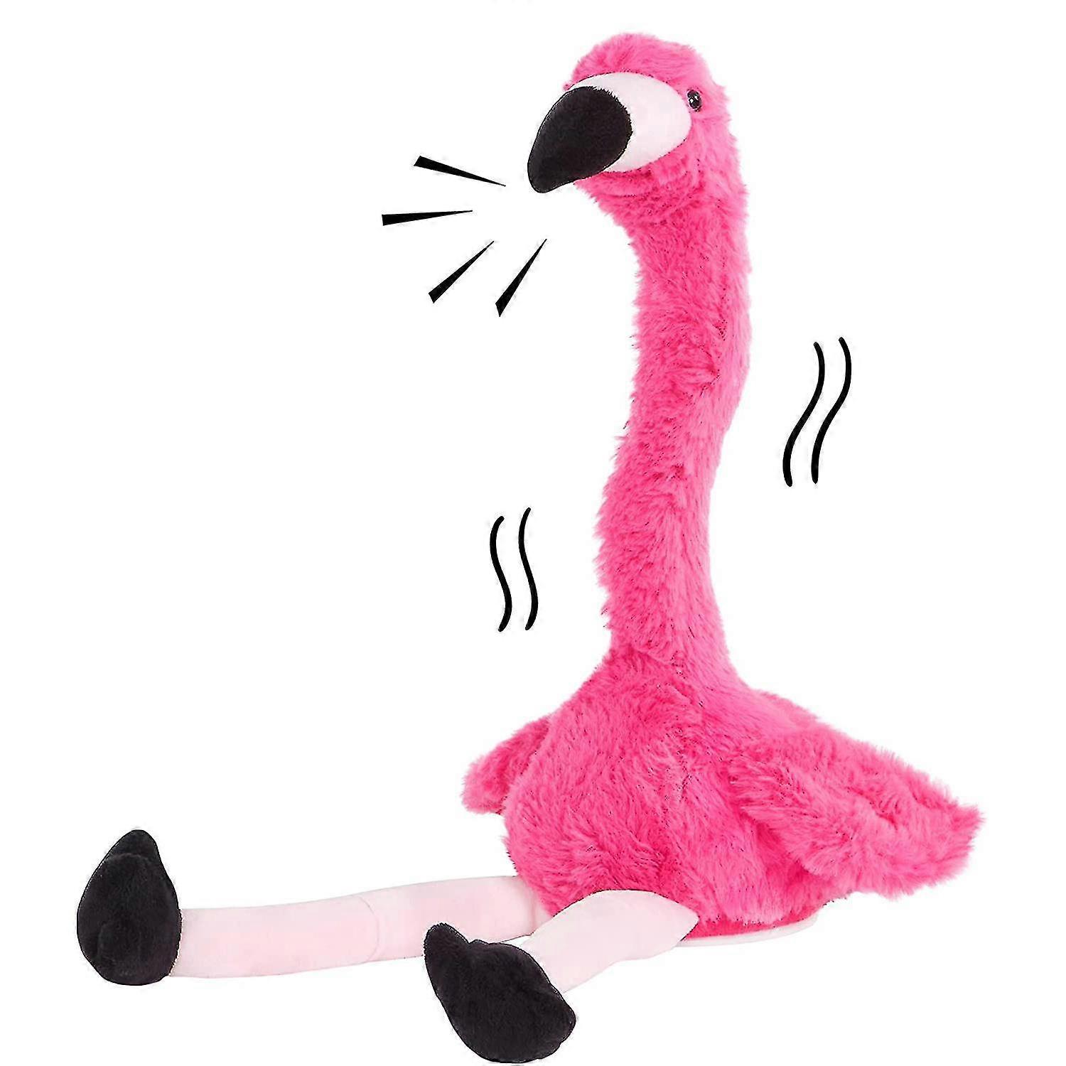 Flamingo Plush Dancing Toy Electric Flamingo Stuffed Toy Talks And ...