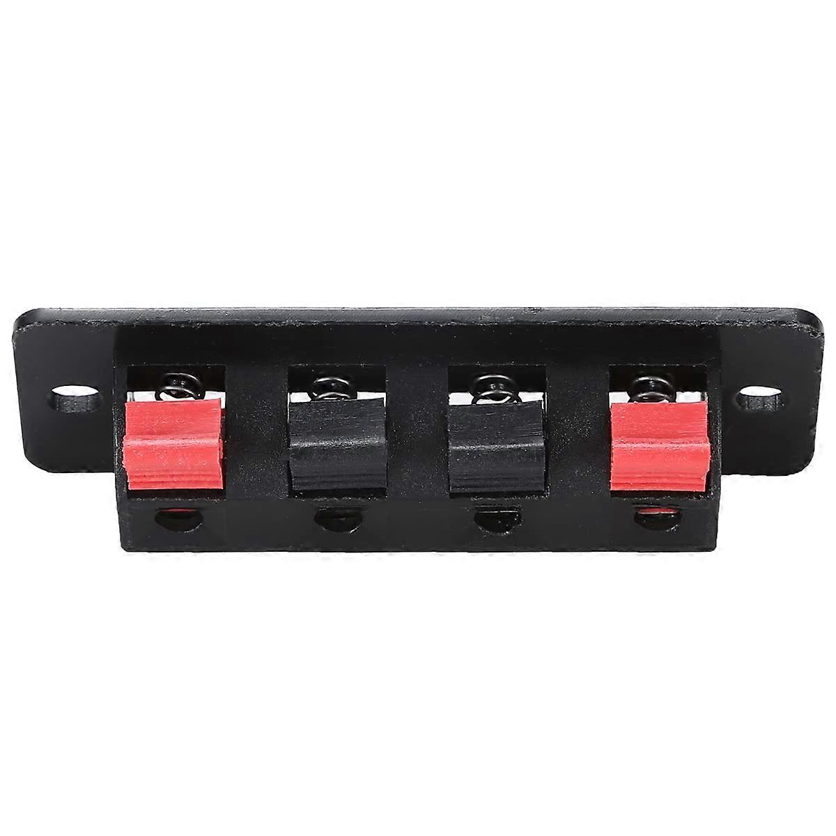 5pcs 4 Way Speaker Terminal Block Speaker Terminal Block Board ...