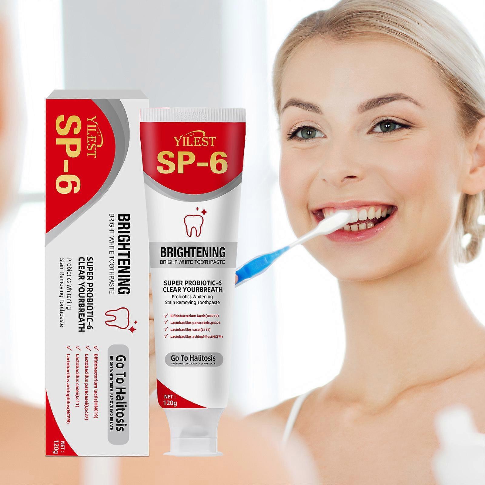 SP-6 Ultra Whitening Toothpaste ,Toothpaste Sp-6 Brightening,Probiotics ...