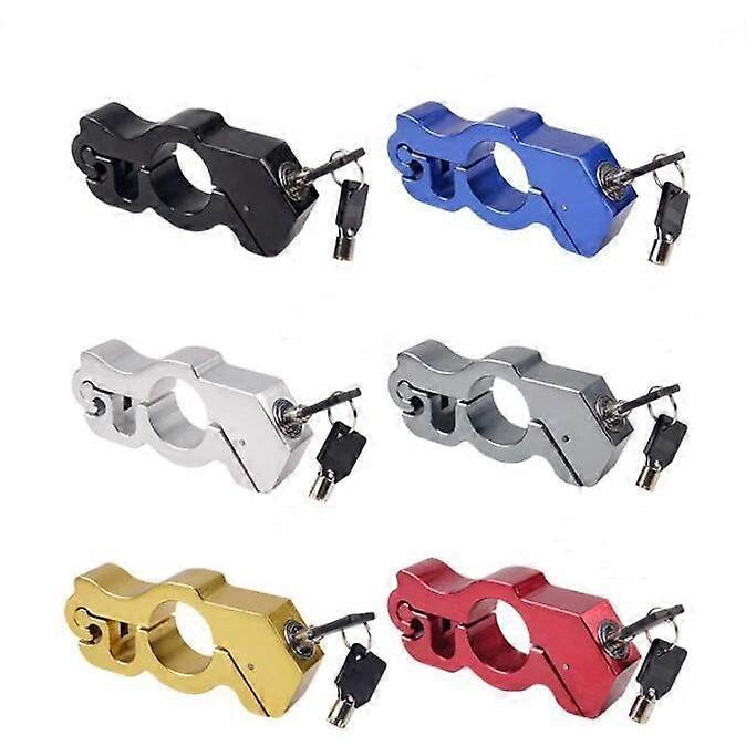 Motorcycle Aluminum Alloy Anti-Theft Handlebar Lock Oil Door Lock ...
