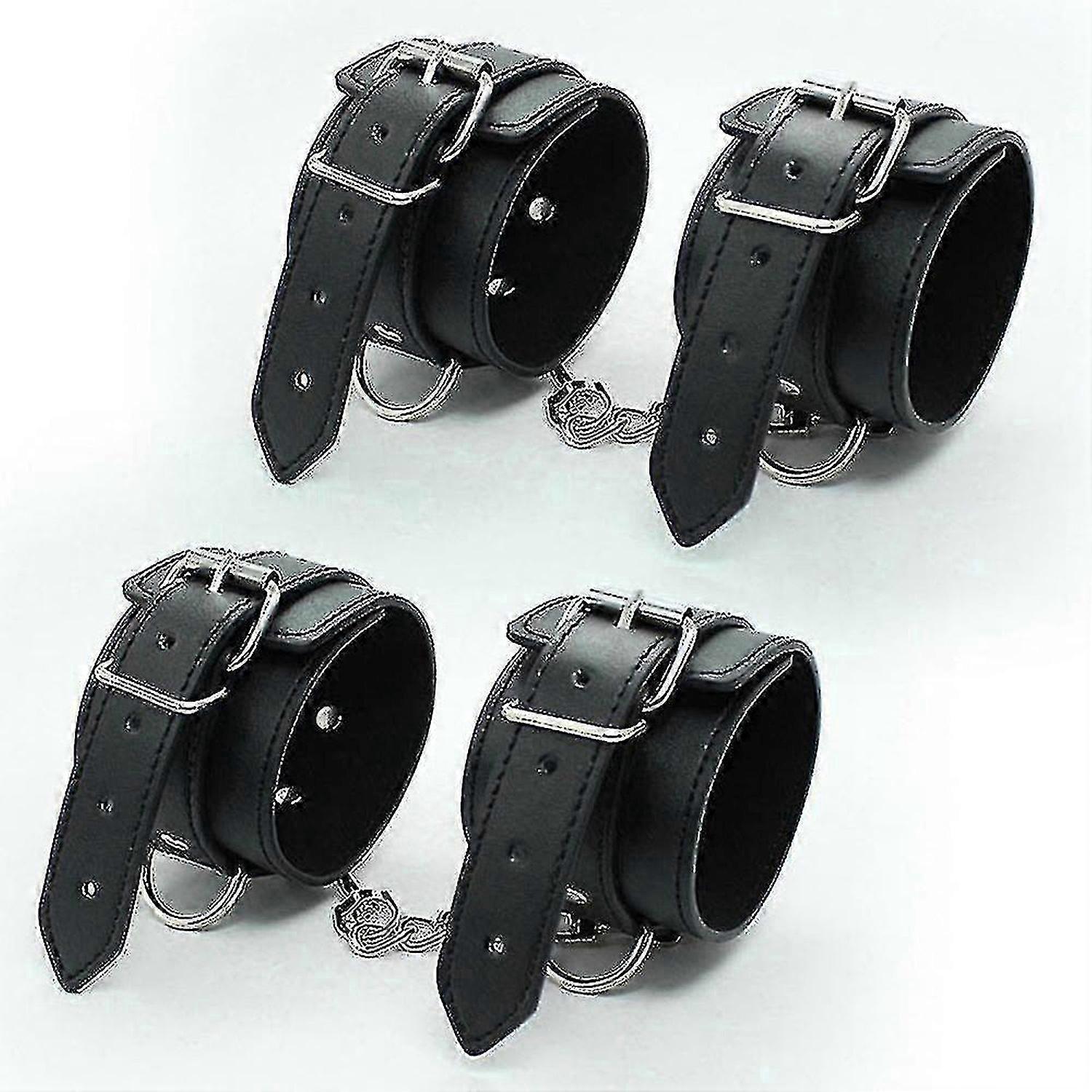 Leather Ankle Straps Perfect For Workout Fitness Cuffs Glutes & Leg ...