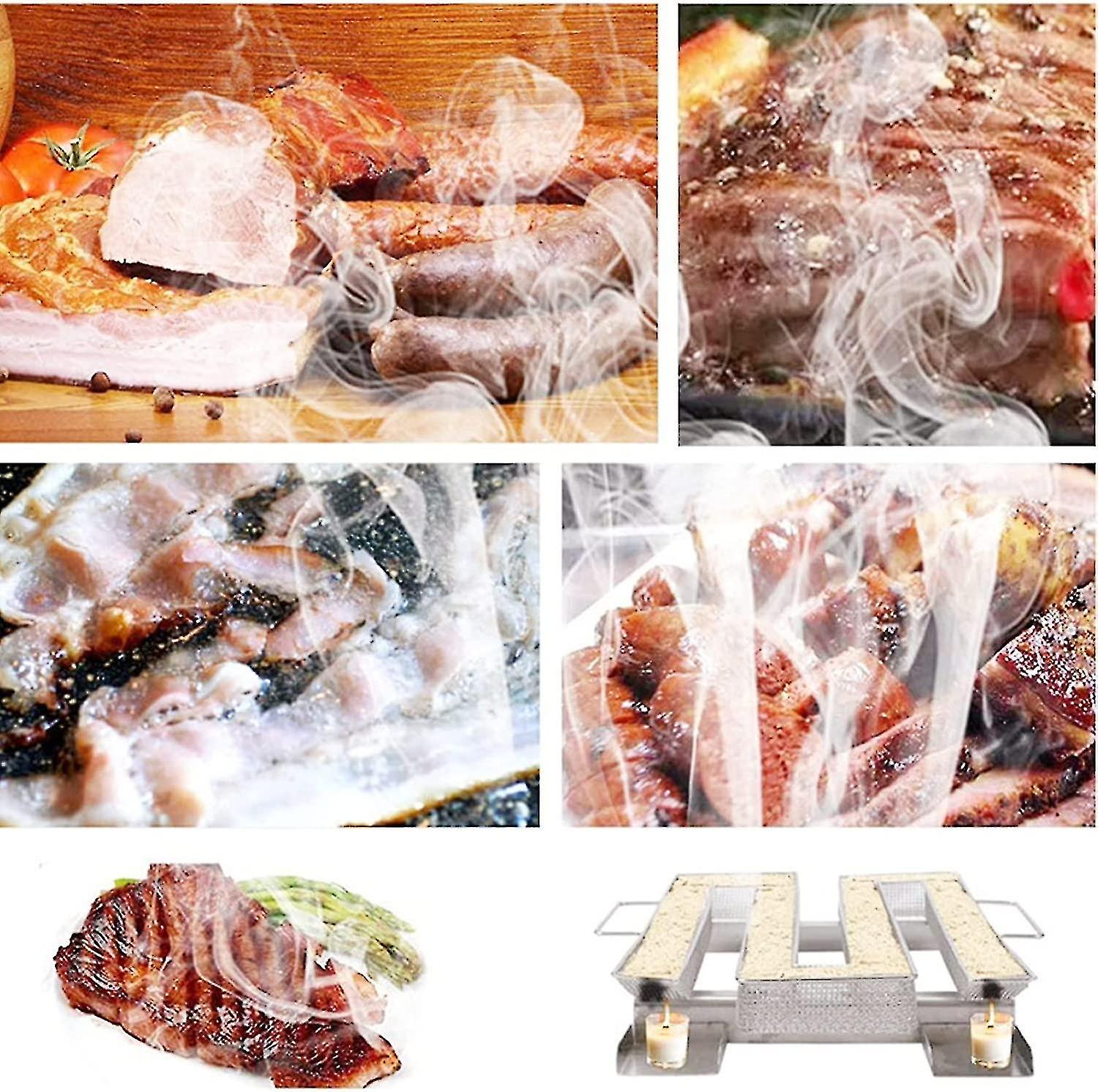 M Shaped Cold Smoke Generator, Smoker Tray, Ideal For Smoking Cheese ...