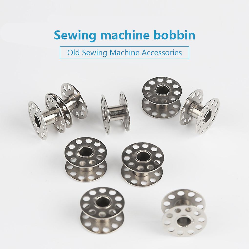 10 Pieces Sewing Machine Bobbins Replacement Portable Thread Spools ...