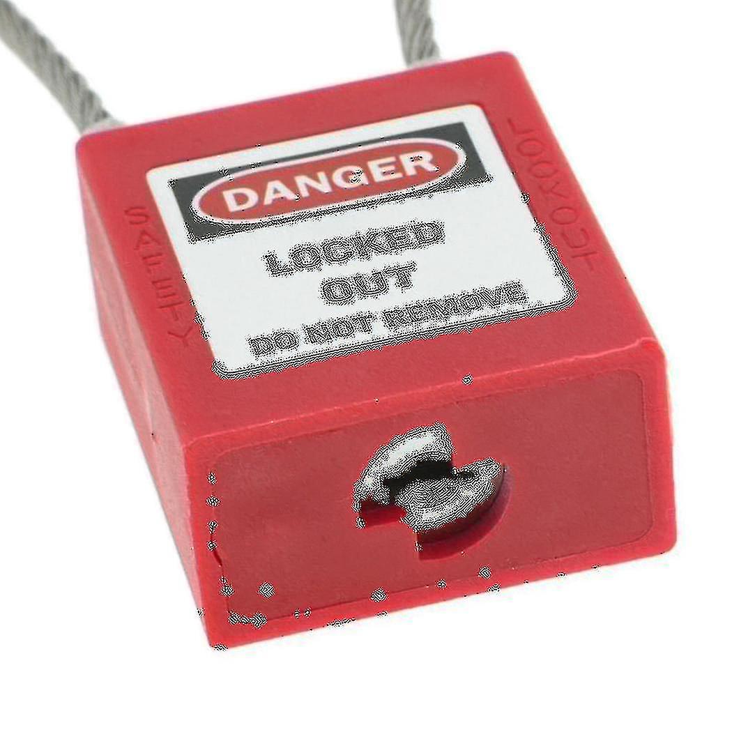 2x Engineering Safety Padlock Rope Long Beam Lockout Tag Out Isolation ...
