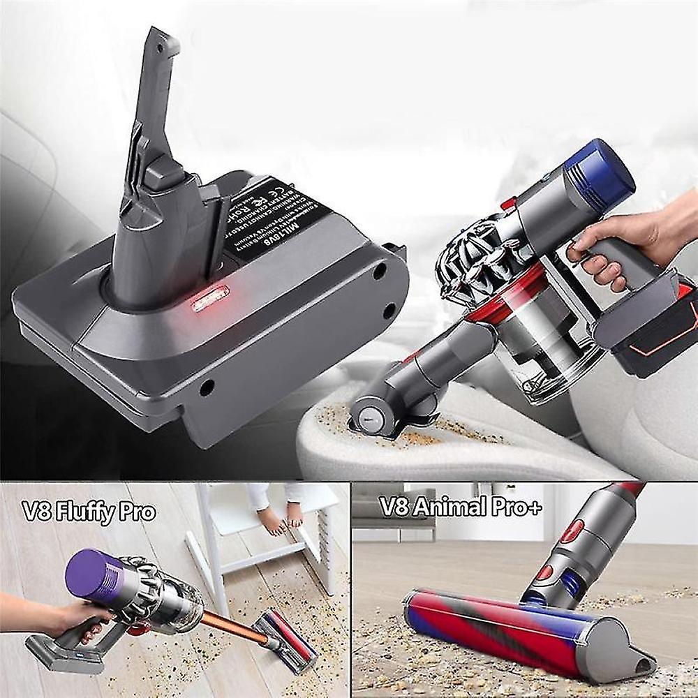 V8 Battery Adapter Mil18v8,convert For Milwauke 18v Li- Battery To For ...