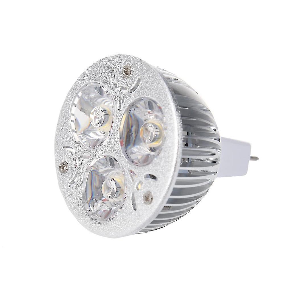 3w 12-24v Mr16 Warm White 3 Led Light Spotlight Lamp Bulb Only | Fruugo UK