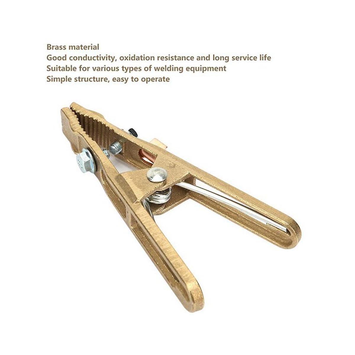 Machine Grounding Clamp TIG Welding Machine Brass Grounding Clamp (260A ...