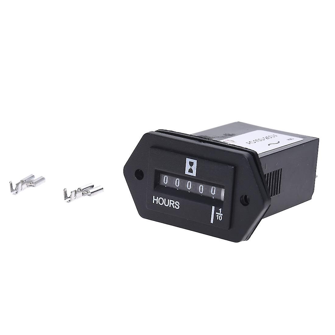 Ac100-250v Electromechanical Hour Meter Counter-yu | Fruugo UK