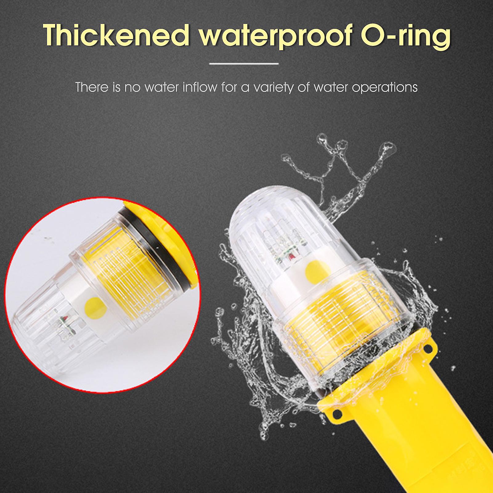 LED Fishing Lamp Flashing Automatic Light-control Wear Resistant Buoy ...