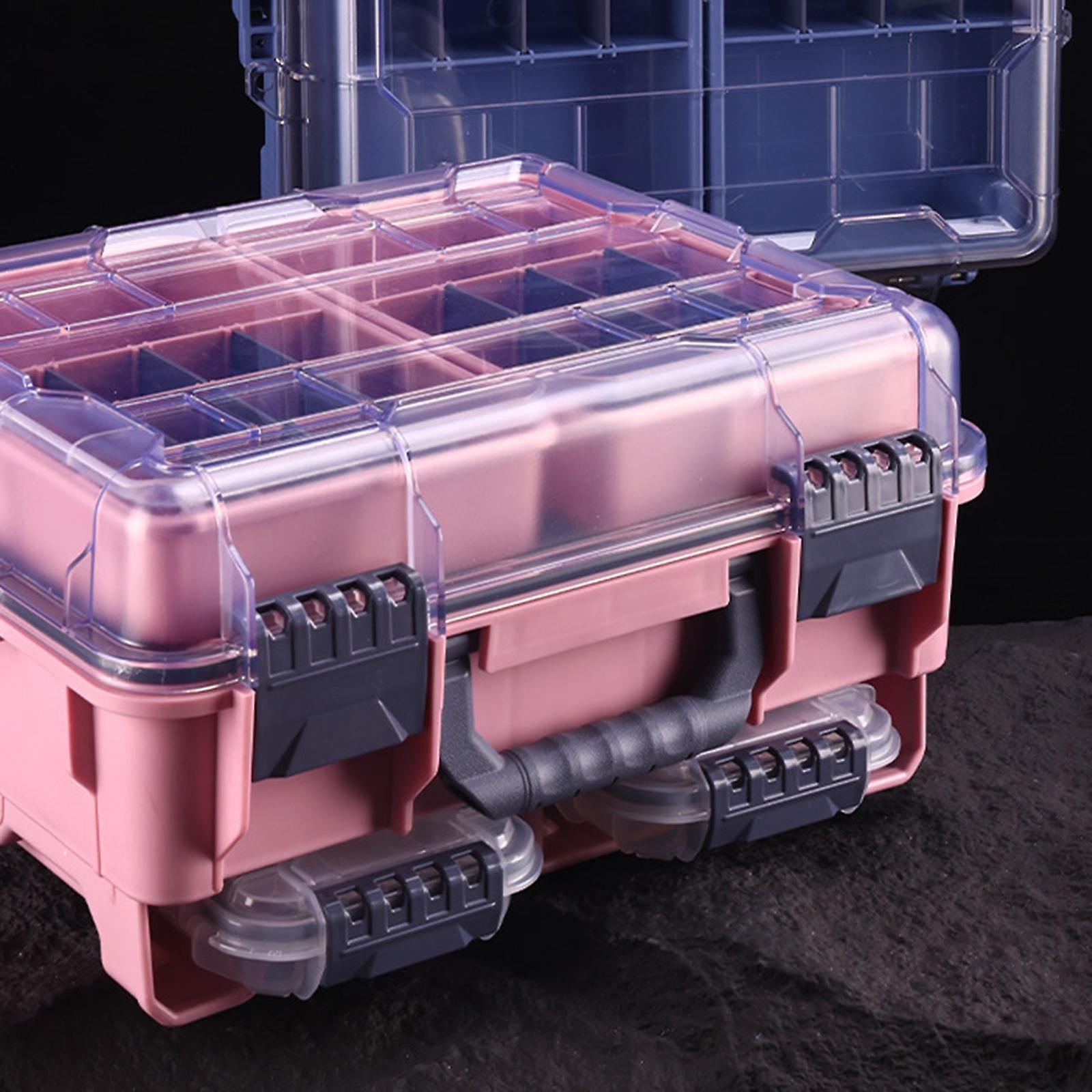 Fishing Tackle Box Portable Large Fishing Tools Box for Home Fishing ...