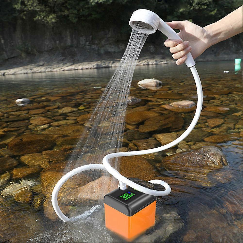 Portable Camping Shower Pump Dormitory Simple Electric Shower for ...