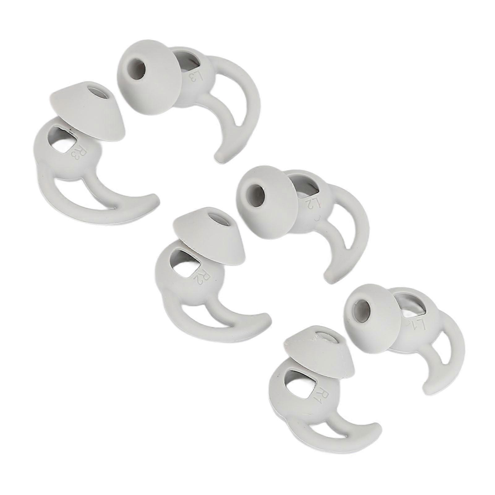 3 Sets Silicone Earbud Tips Professional Noise Reduction Comfortable ...