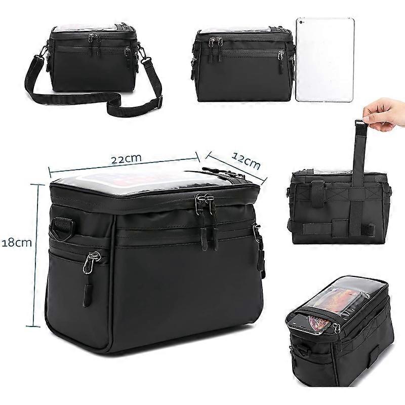 XIANRENGE 5L Bicycle Handlebar Bag, Bicycle Bag For Handlebars ...