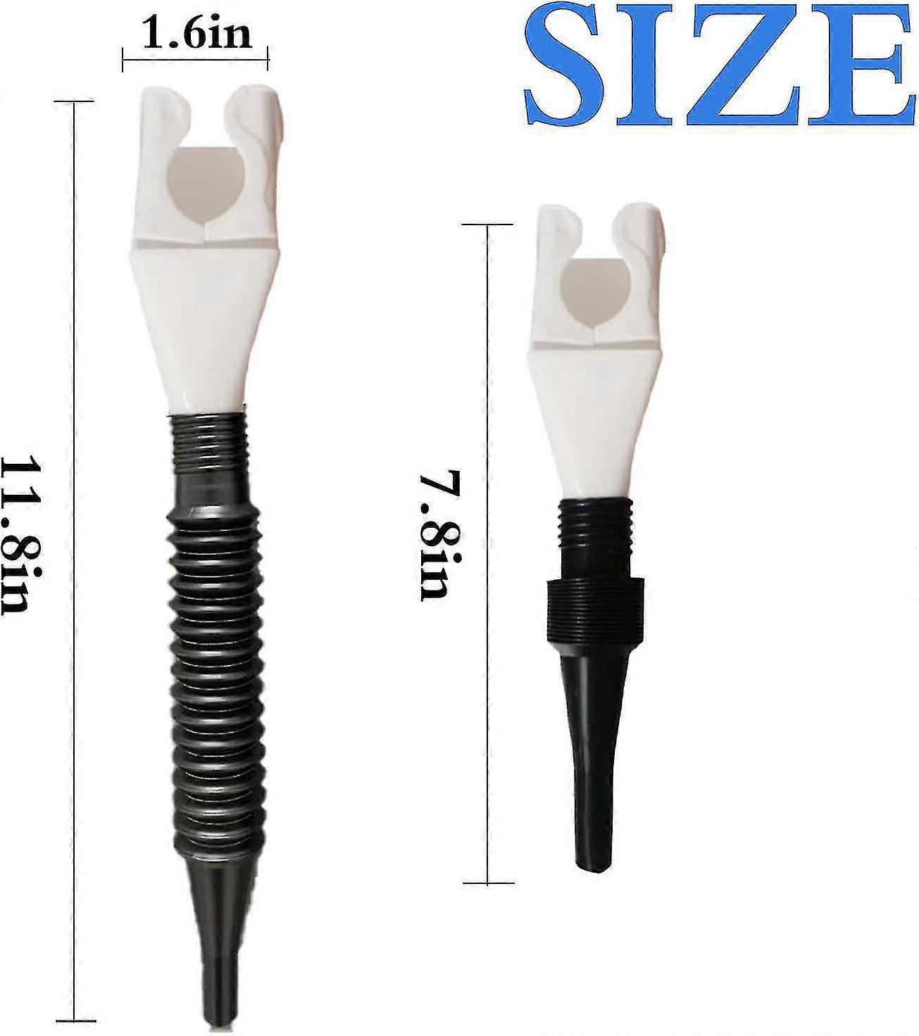 2pcs Flexible Draining Tool Snap Funnel,flexible Draining Oil Snap ...