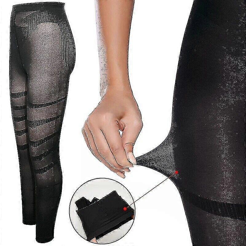 Slimming Anti Cellulite Compression Leggings Leg Shaper High Waist ...