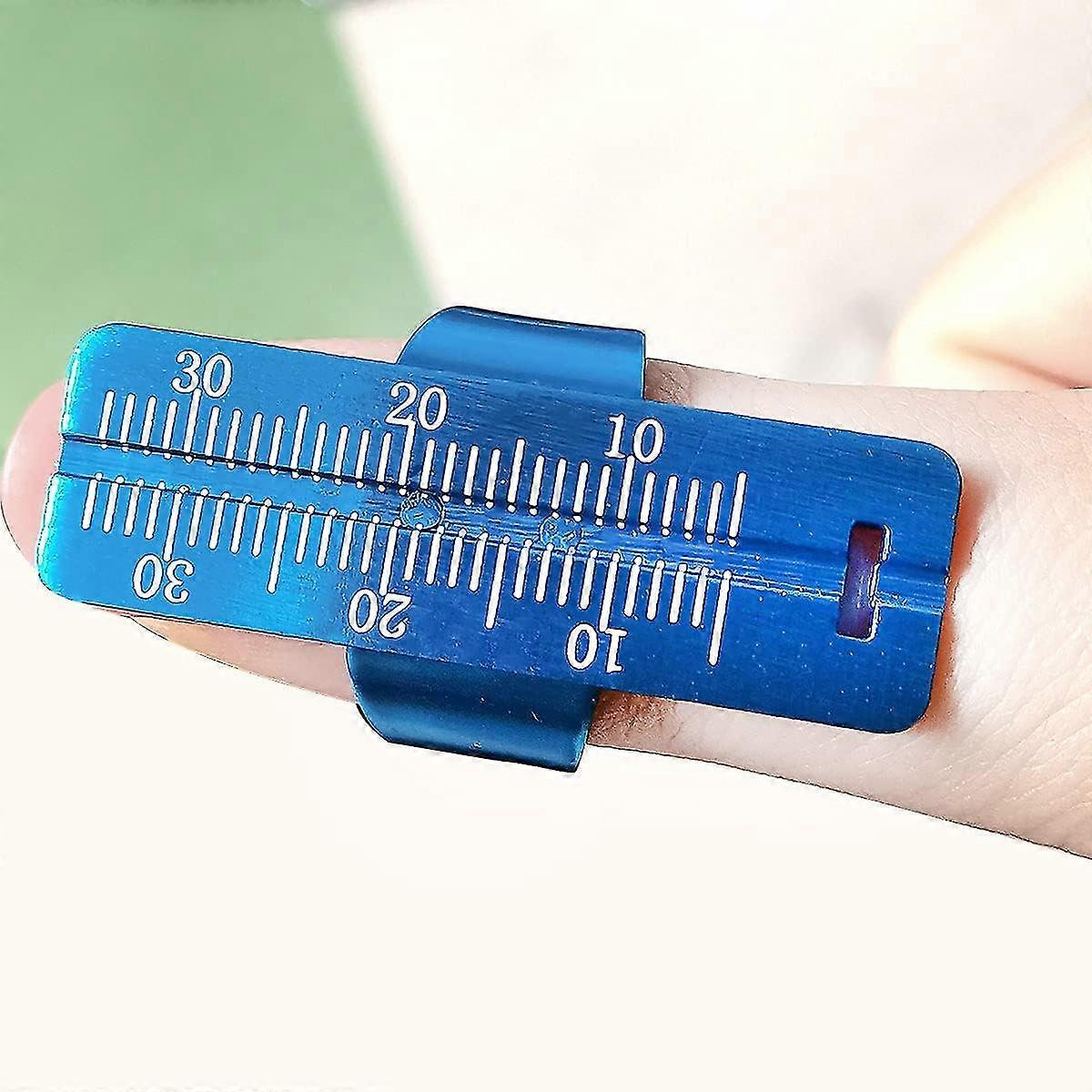 5pcs Endo Gauge Finger Ruler 35MM Aluminum Endo Measuring Ring Root ...