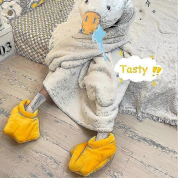 Duck Feet Slippers, Halloween Women Duck Slippers Winter, Cosplay ...