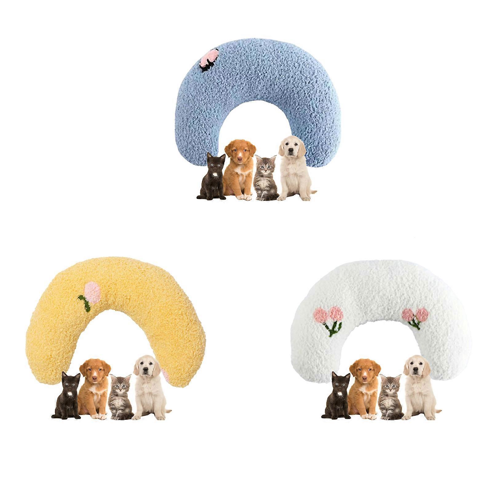 Calming Pet Pillow, U-Shaped Pillow for Dogs, Cutated Dog Calming ...
