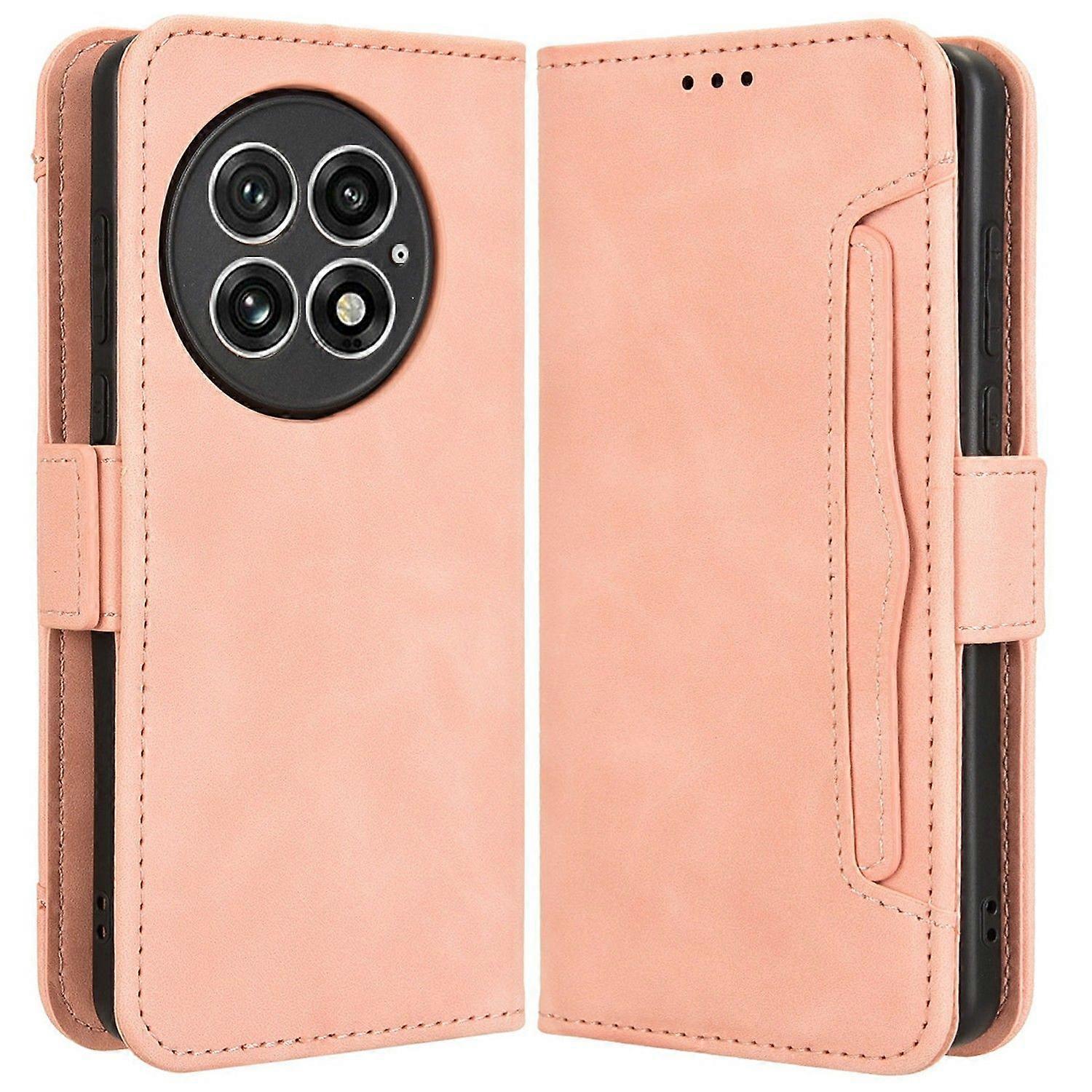 For OnePlus 13 Leather Case Phone Wallet Cover with Multiple Card Slots ...