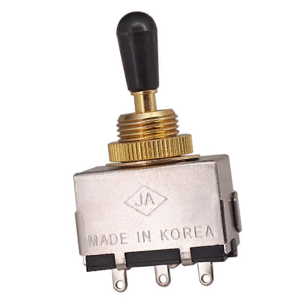 3 Way Switch Two-Position Pickup Selector for Guitar Black Tailpieces ...
