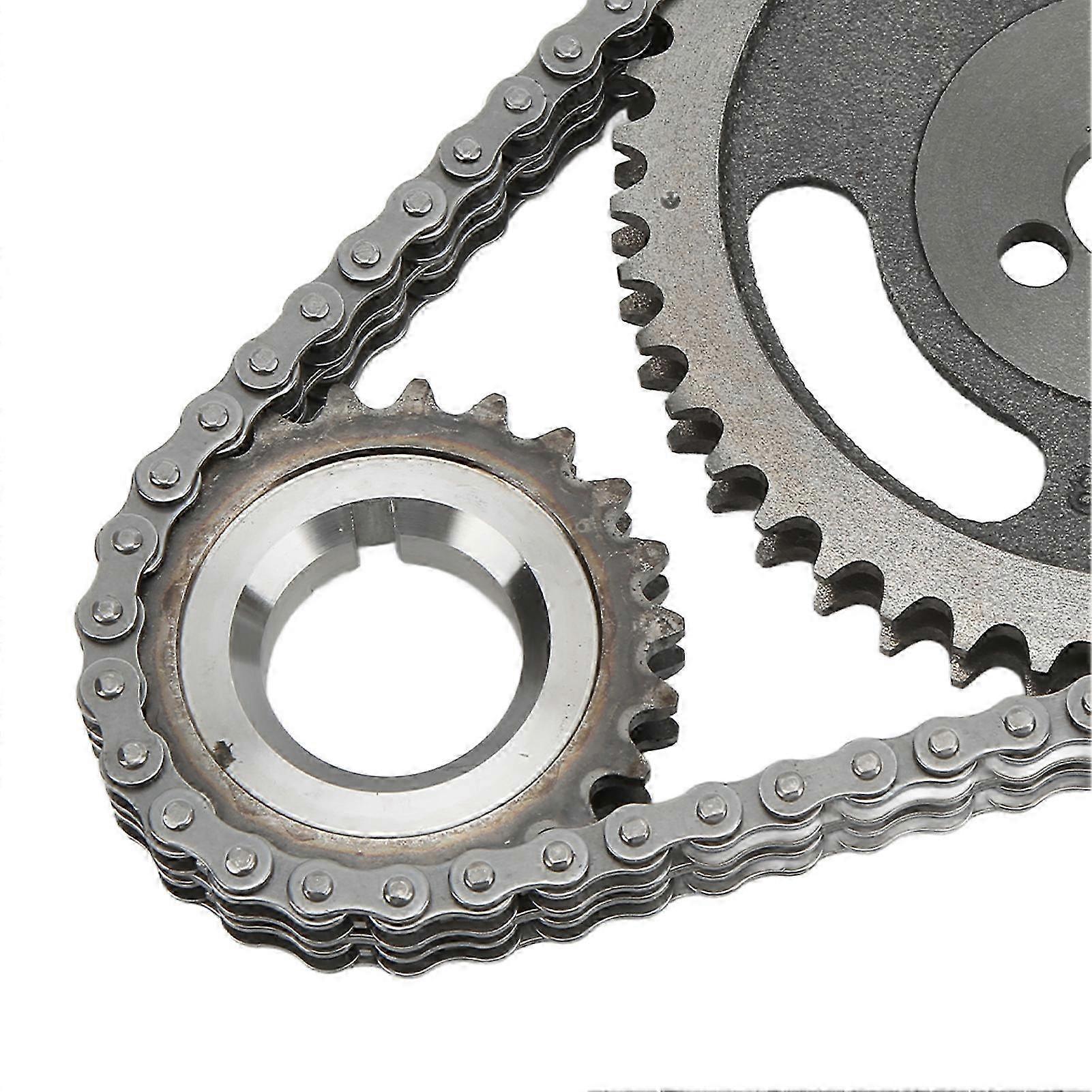 Alloy Double Roller Timing Chain Set - Replacement for Chevrolet SBC 5 ...