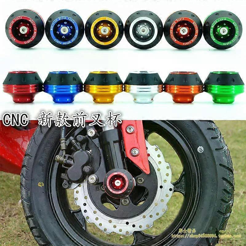 CNC Motorcycle Crash Pad Parts Moto Frame Sliders Crash Wheel Decals ...