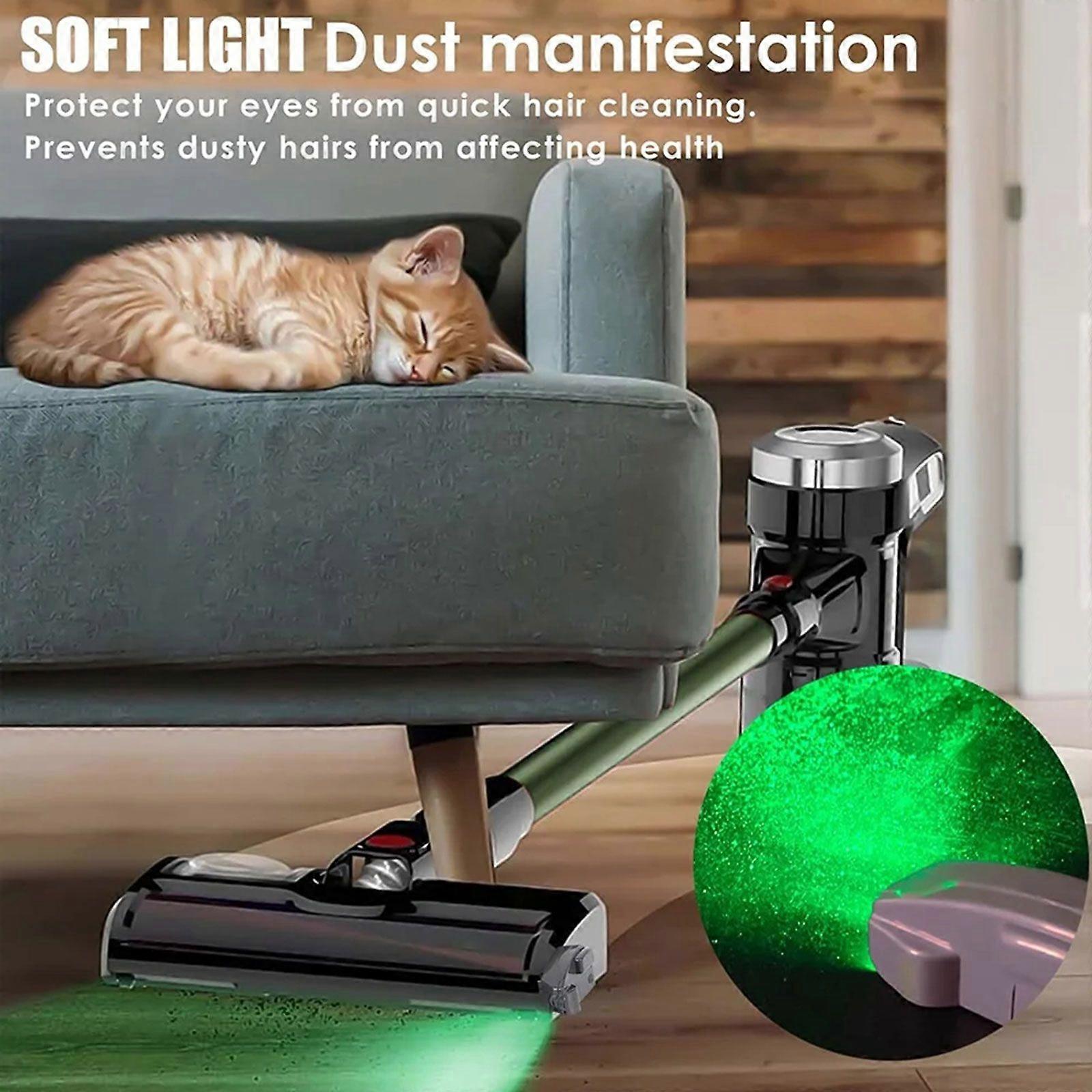 Dust Detector Light Vacuum LED Light Attachment, Green LED Light for ...