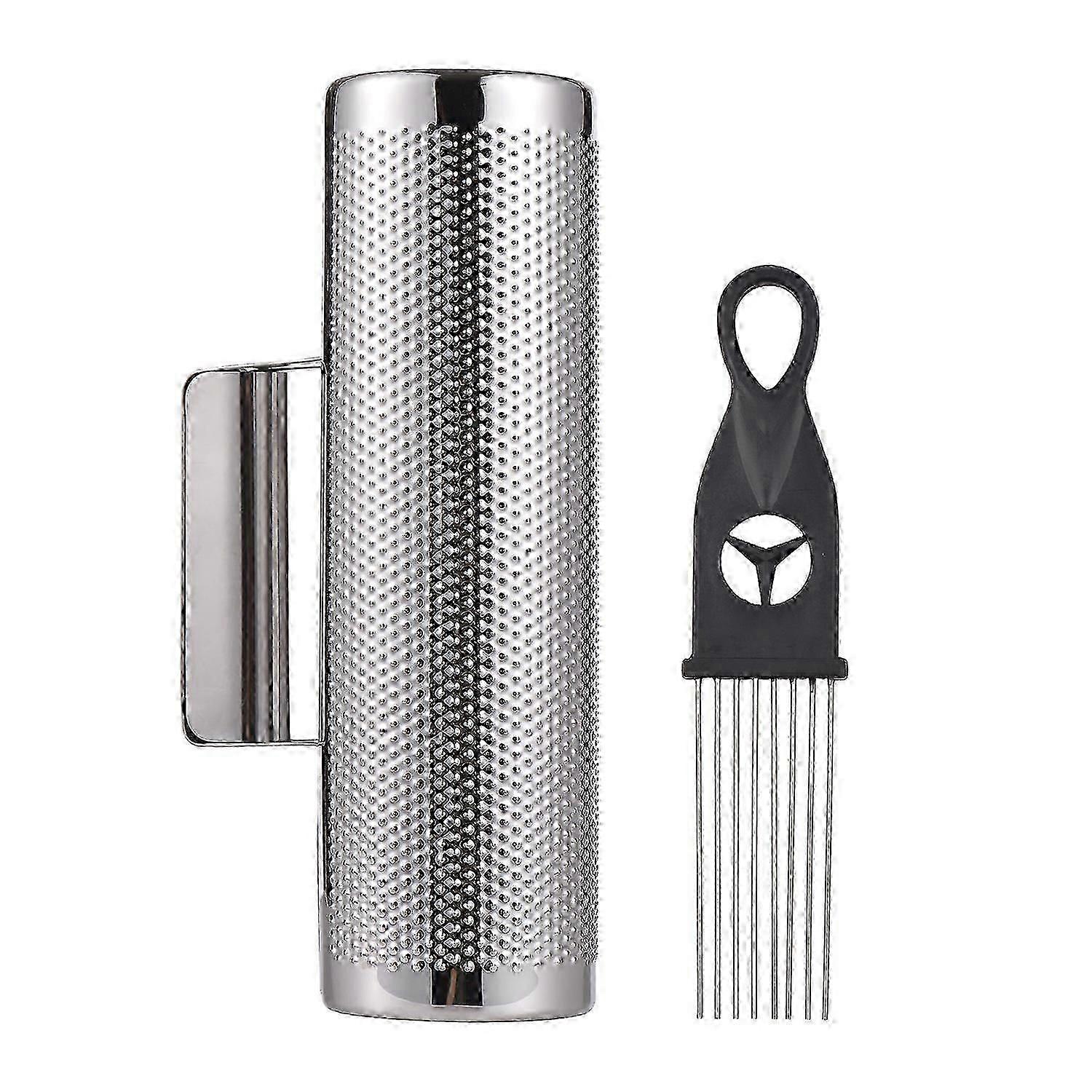10 inch Stainless Steel Guiro Instrument with Scraper Guiro Shaker ...