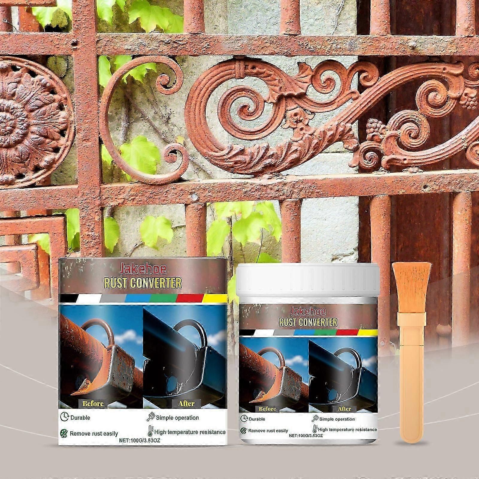 Anti-Rust Conversion Paint - Easy, Fast Drying Metal Rust Remover ...