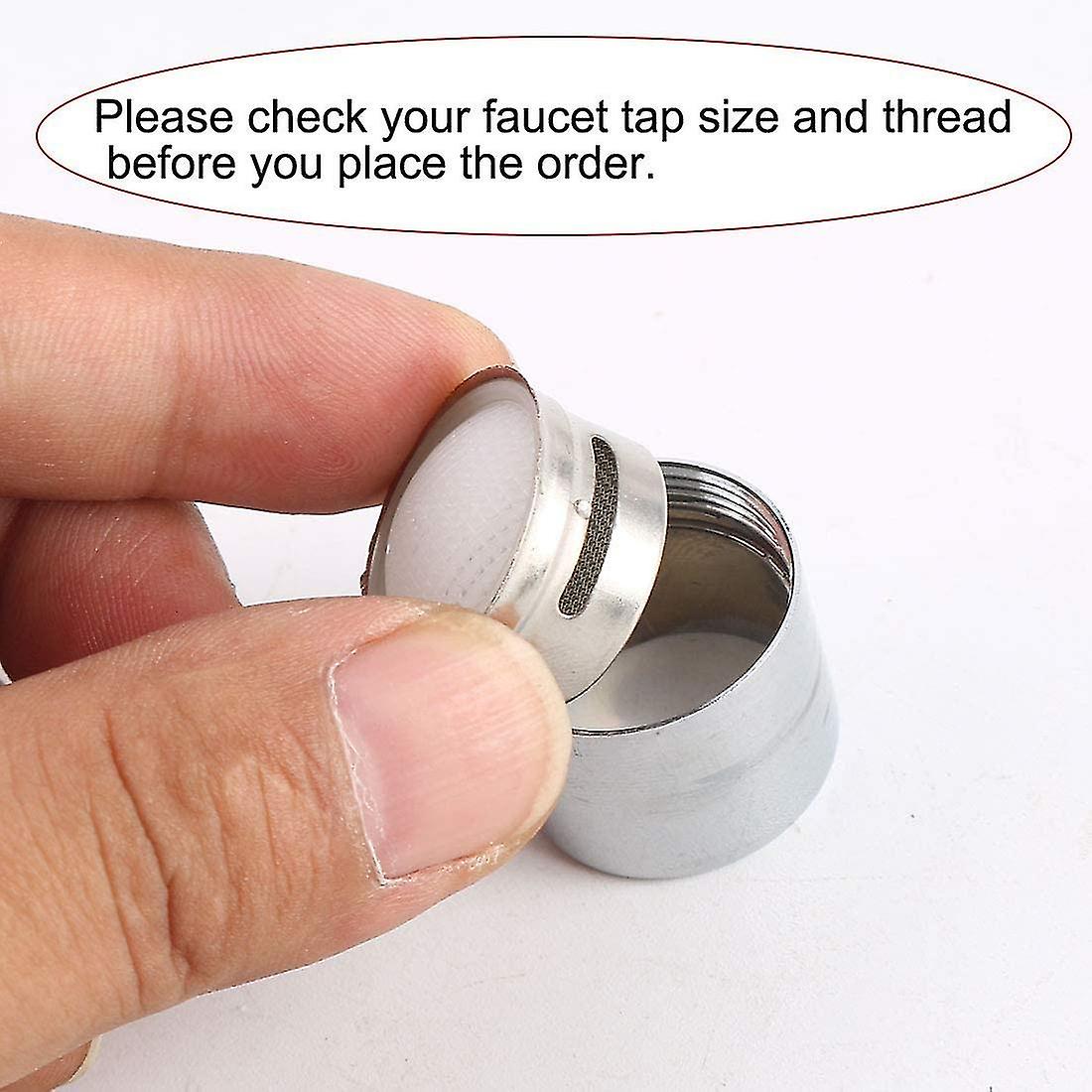 6pcs 19mm Stainless Steel Faucets Aerator Inserts Faucet Replacement ...
