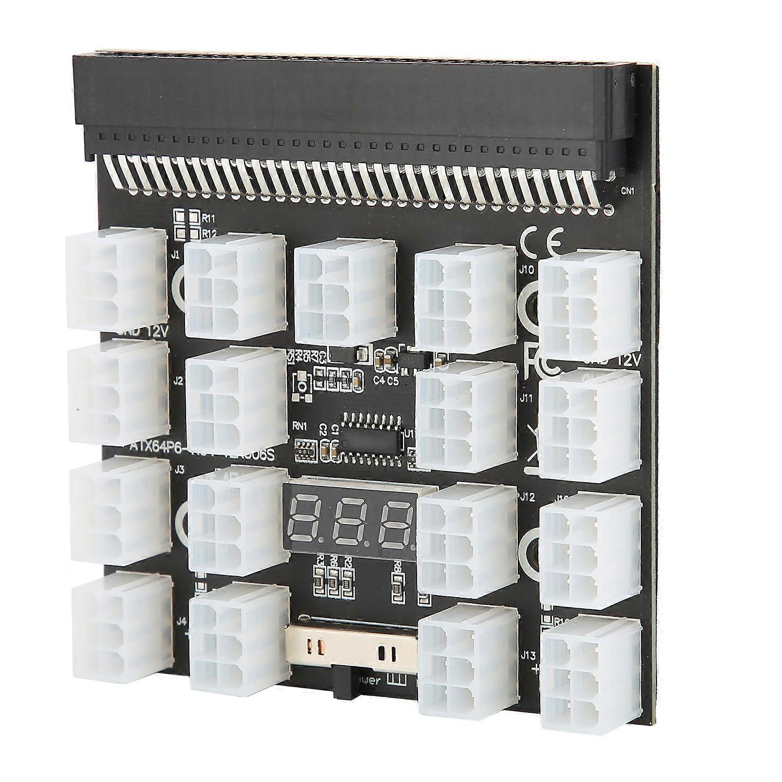 12V Power Supply Board Adapter 17 Position Distribution Converter ...