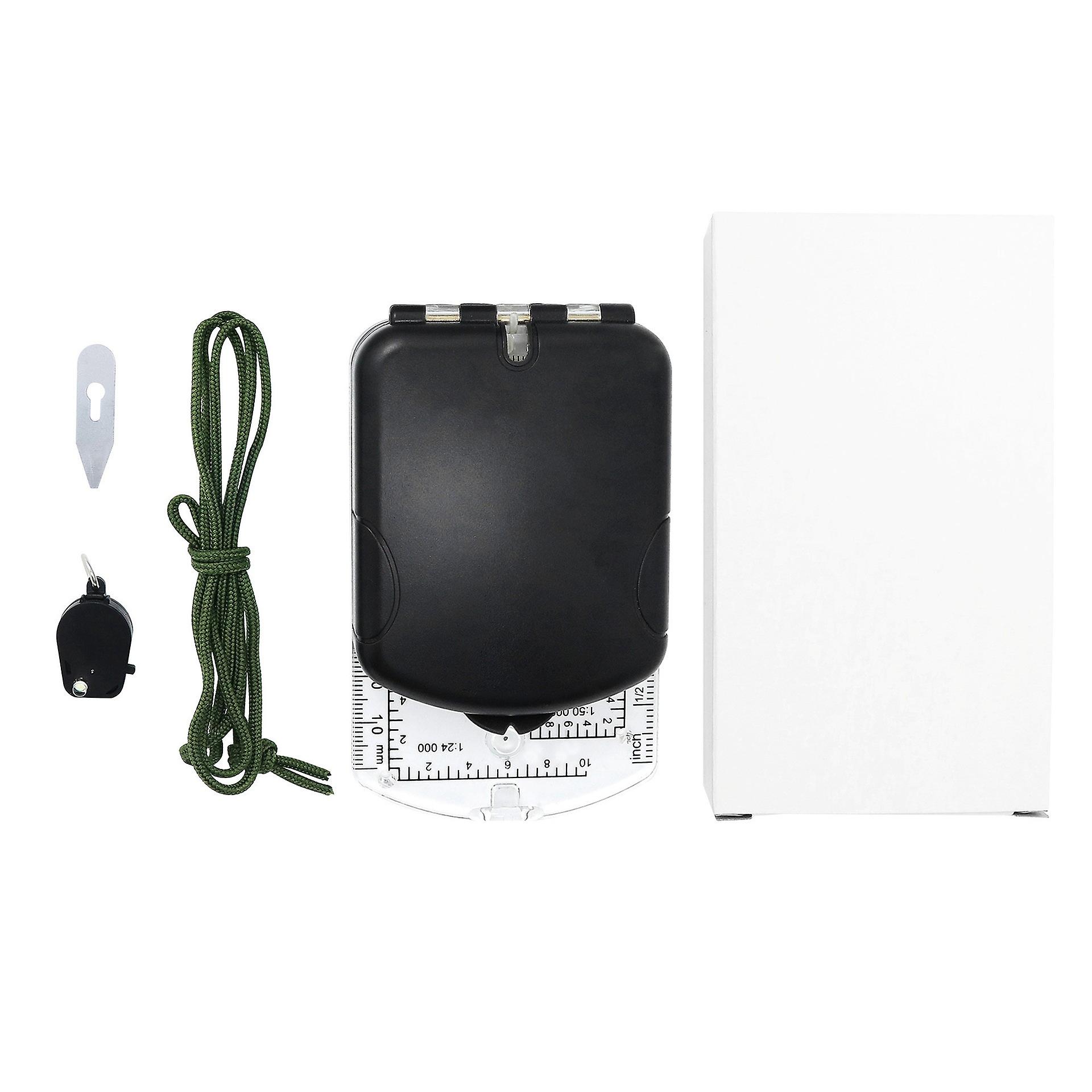 Mirrored Sighting Compass - With Adjustable Declination & Map LED ...