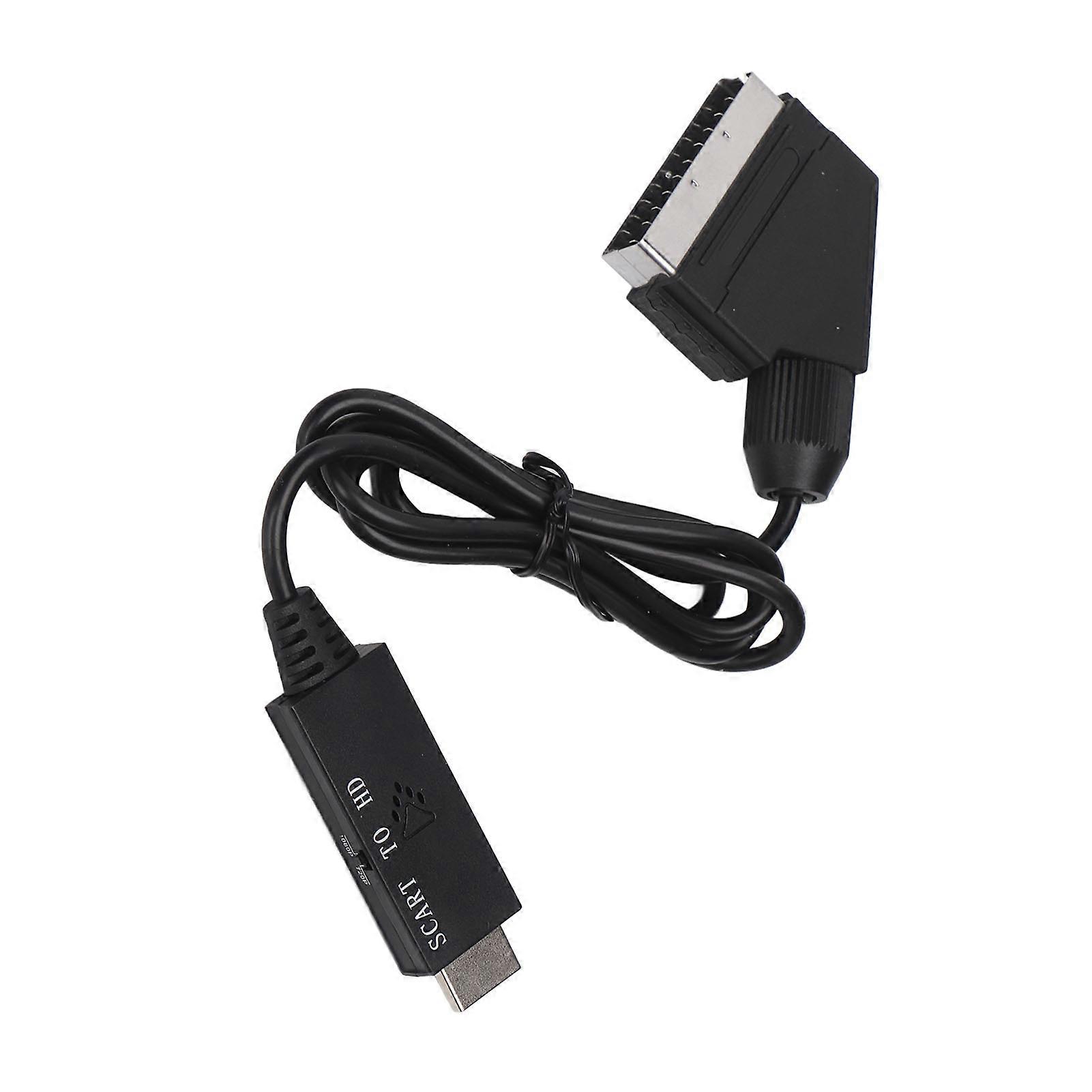 SCART to HD Multimedia Interface Adapter 720P 1080P Switchable Full HD ...