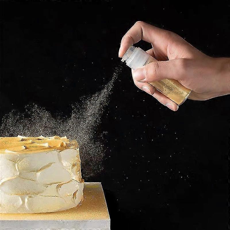 5g Colorful Edible Spray Cake Powder Flash Glitter Baking Color Dust ...