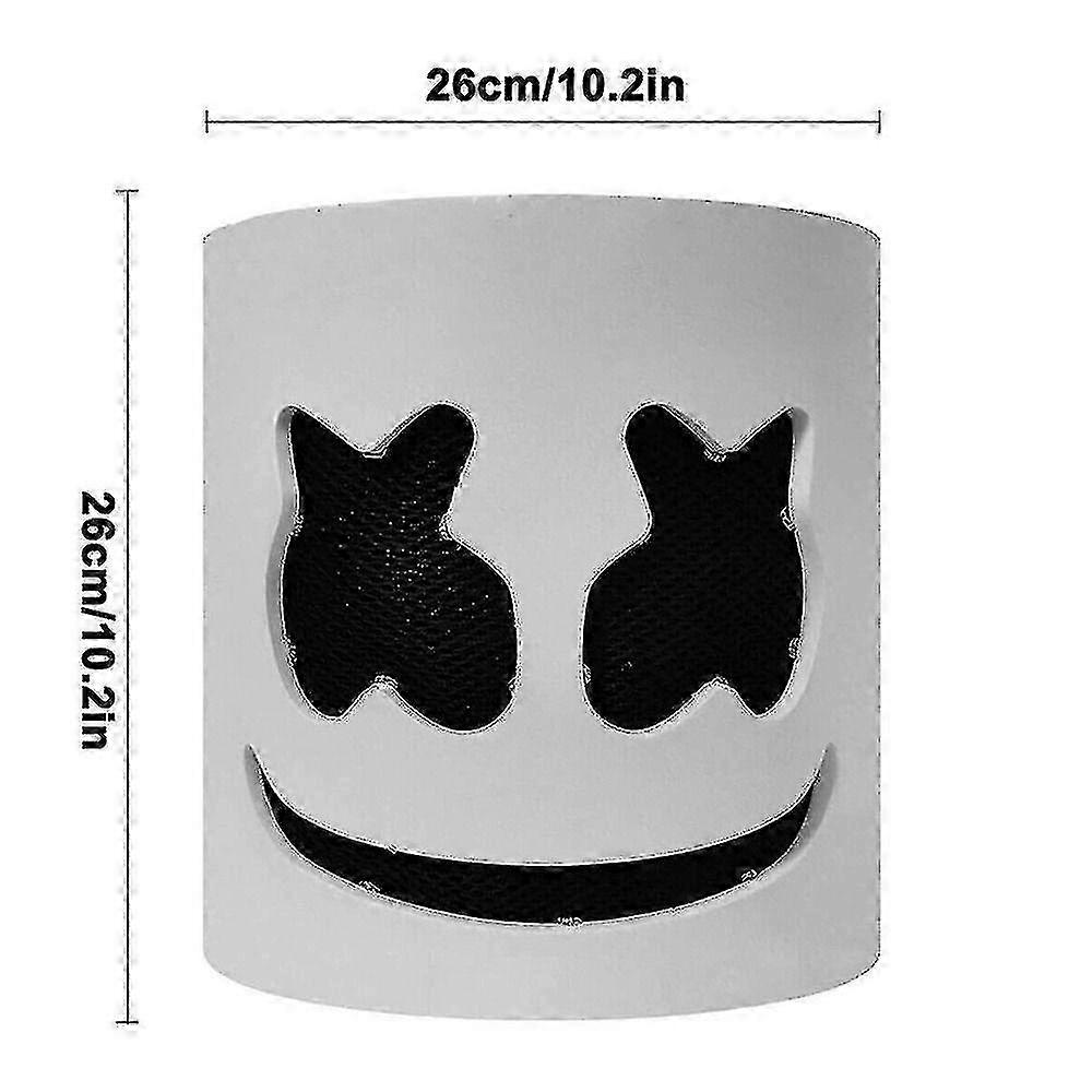 Marshmello Dj Mask Halloween Cosplay Mask E | Fruugo UK