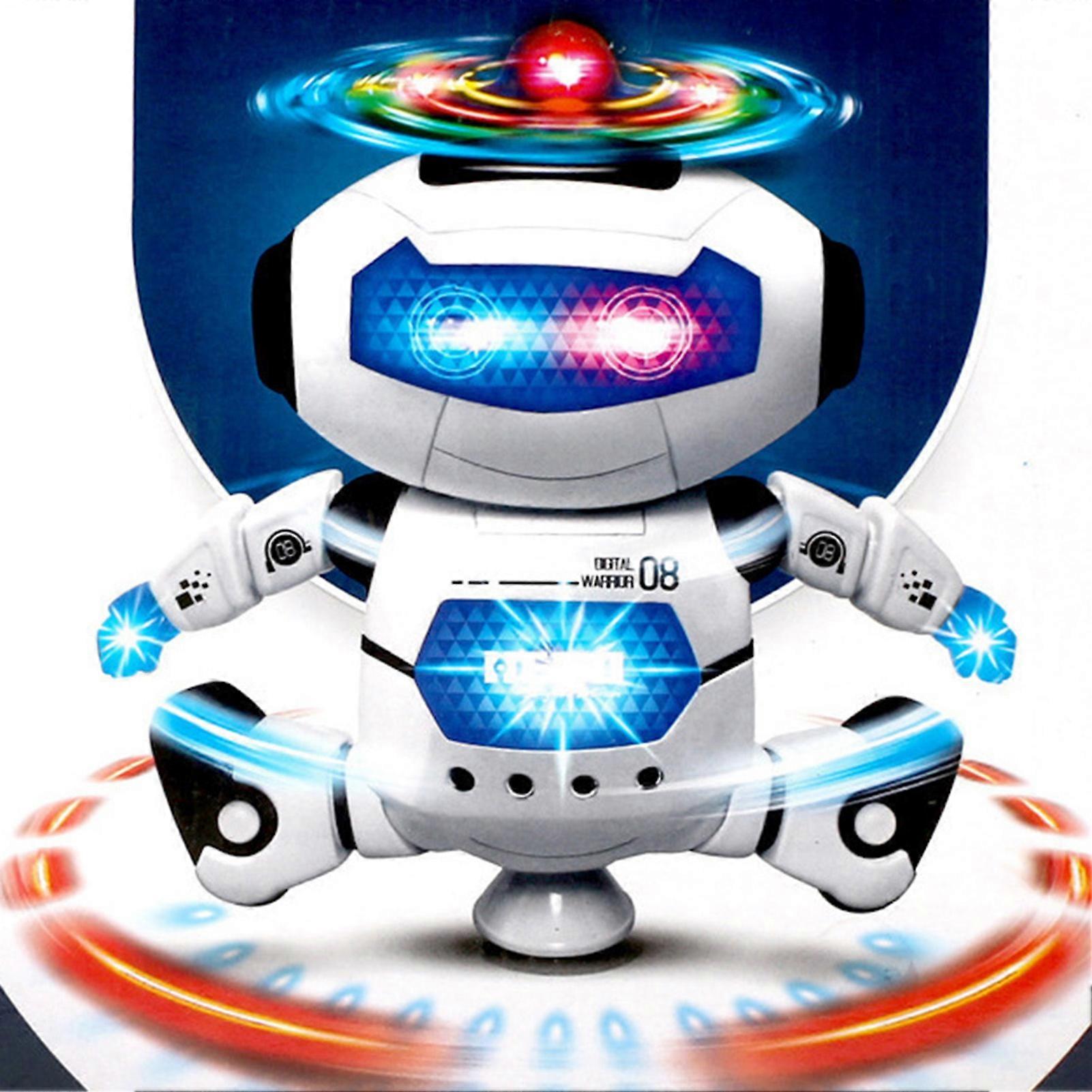 Walking Robot Toys for Kids Smart 360 Body Spinning Dancing Robot Toy ...