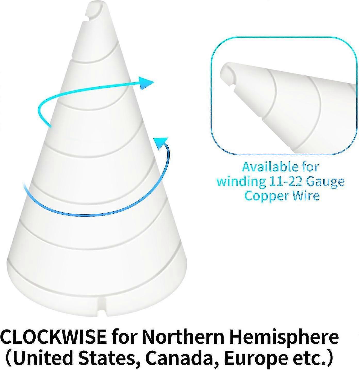 Fibonacci Coil Winding Jig For Electroculture Gardening, Electro ...