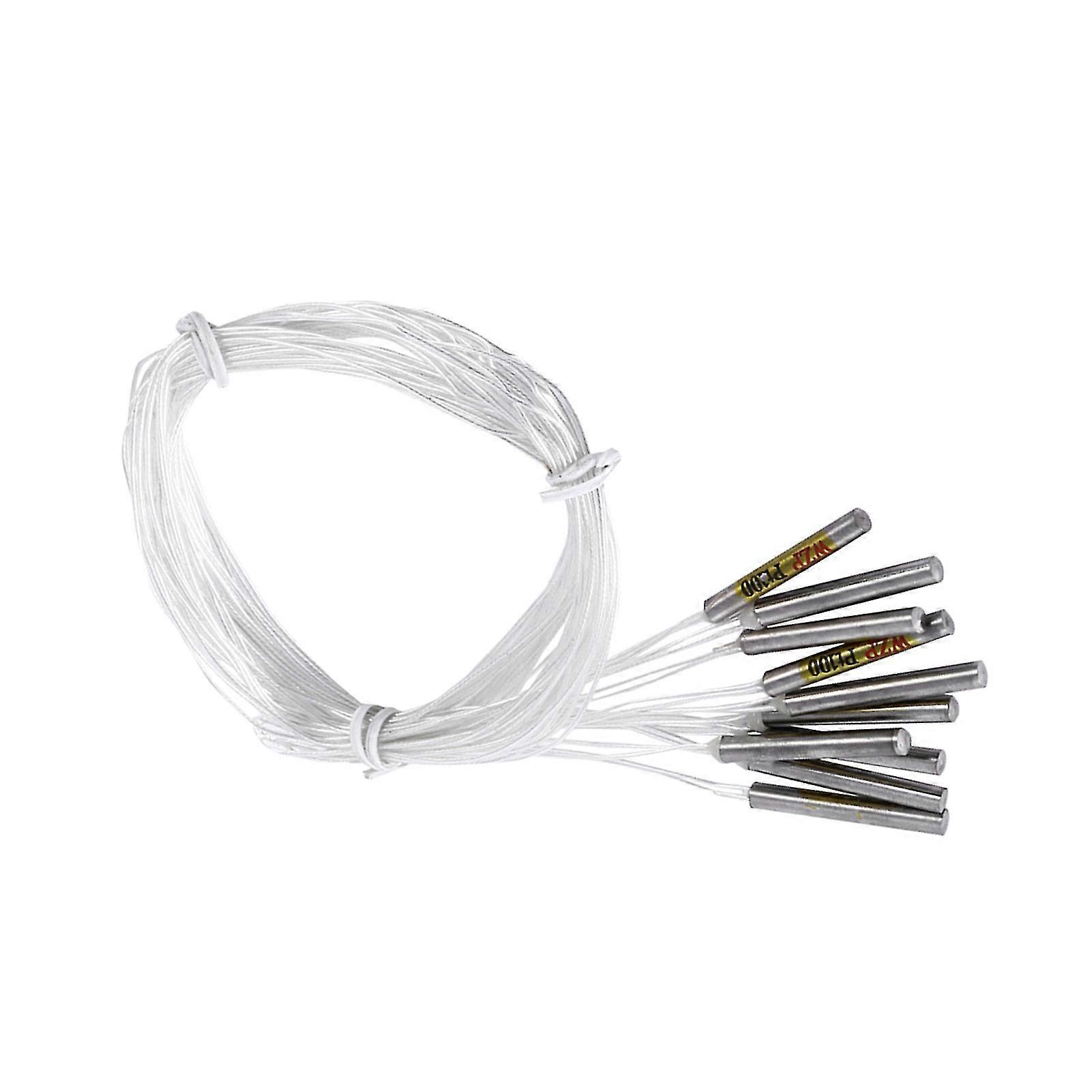 PT100 Waterproof Sensor Probe for Temperature Controller (10pcs ...