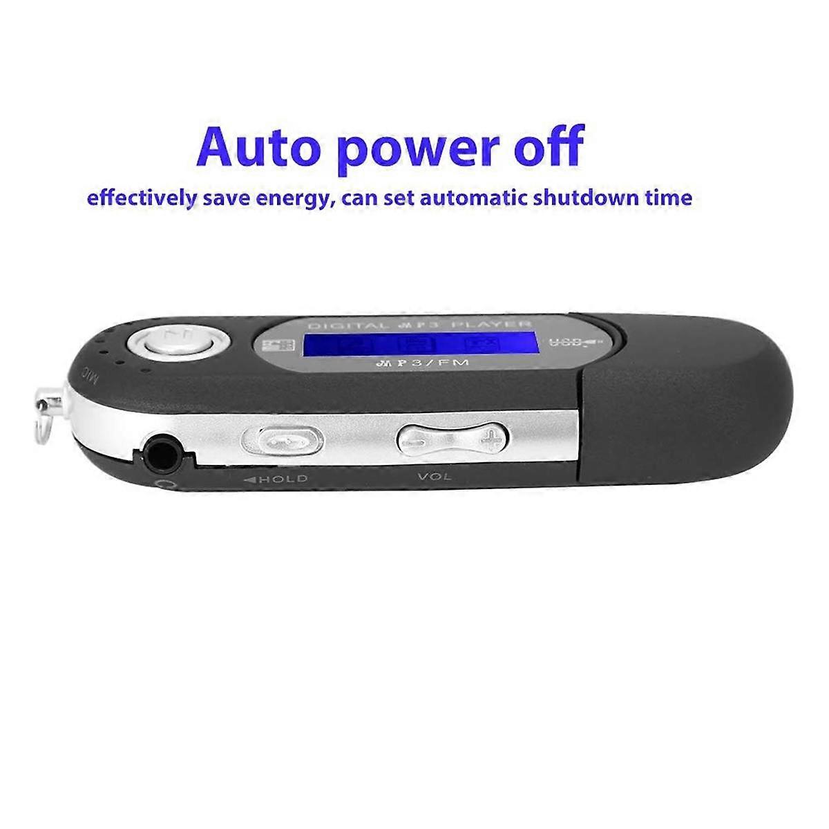 MP3 Player with Earphone 8GB, Portable Music MP3 USB Player with LCD ...