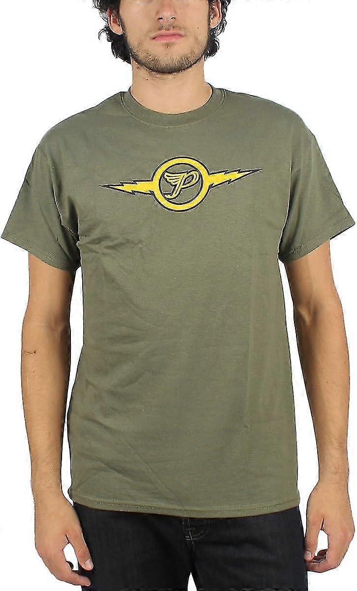 Pixies-Mens Lightning T-Shirt in Military, Color: Military Green ...