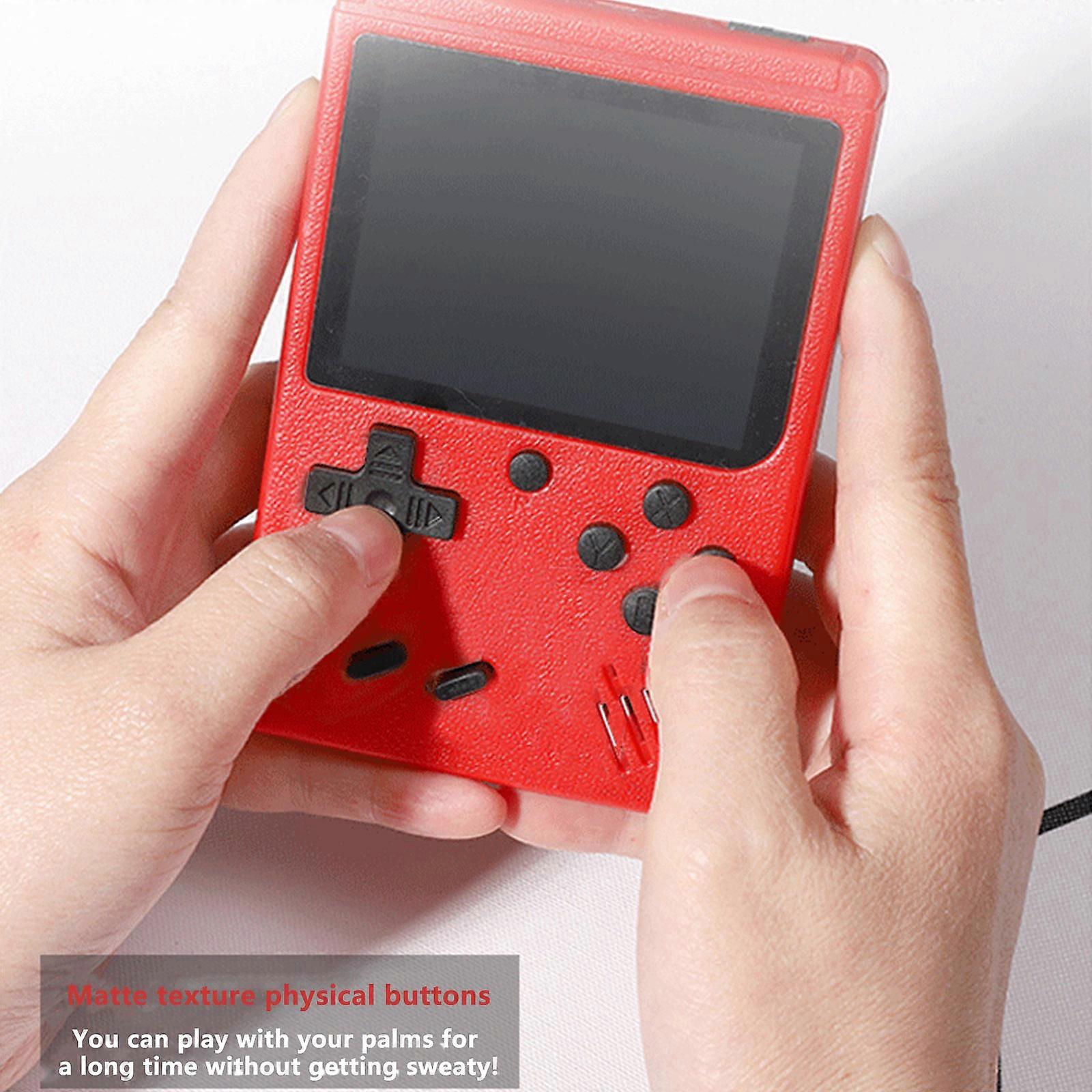 Portable Classic Retro Game Player Machine Built-in 400 Kids Handheld ...