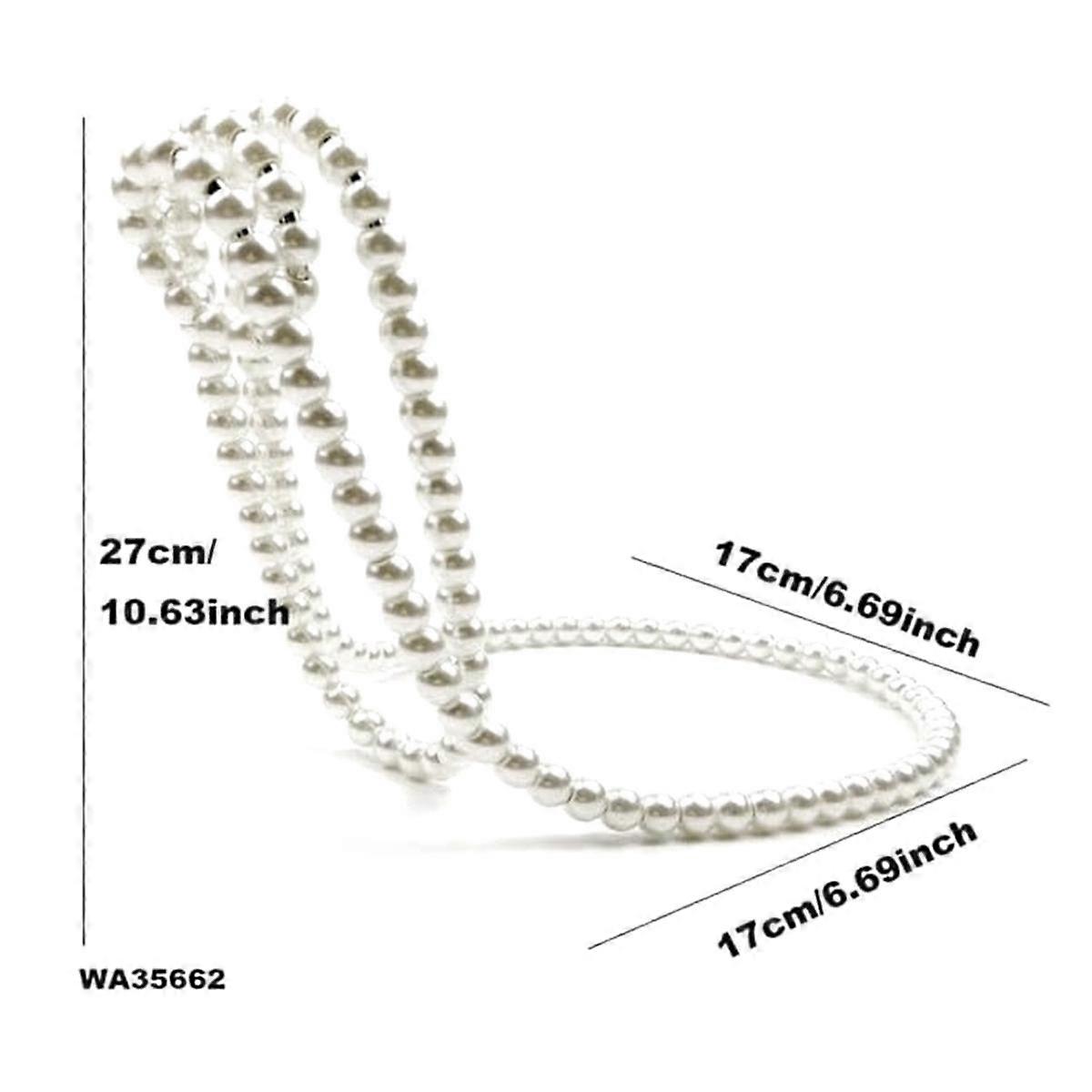 Novelty Pearl Necklace Wine Rack, Artificial Pearl Necklace Floating ...