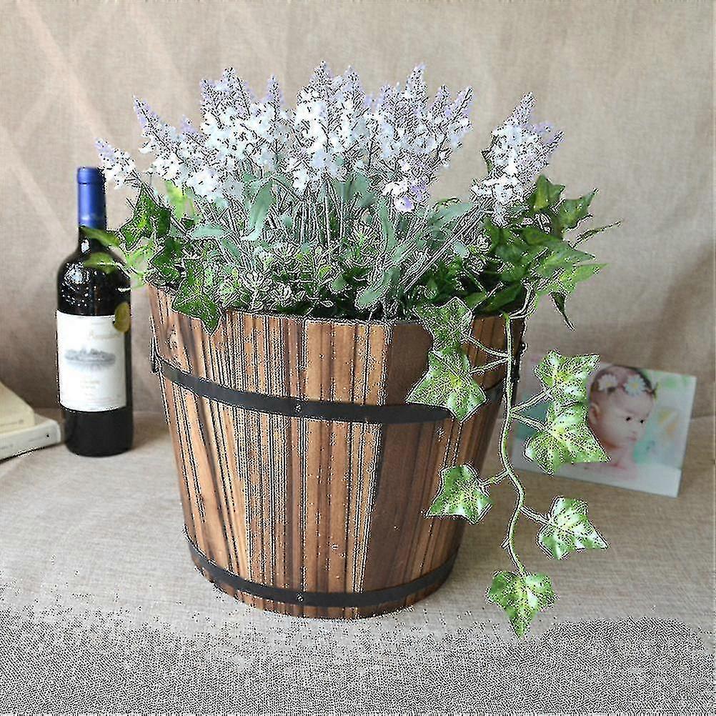 Extra Large Outdoor Planters Farmhouse Flower Basket Rustic Flower ...