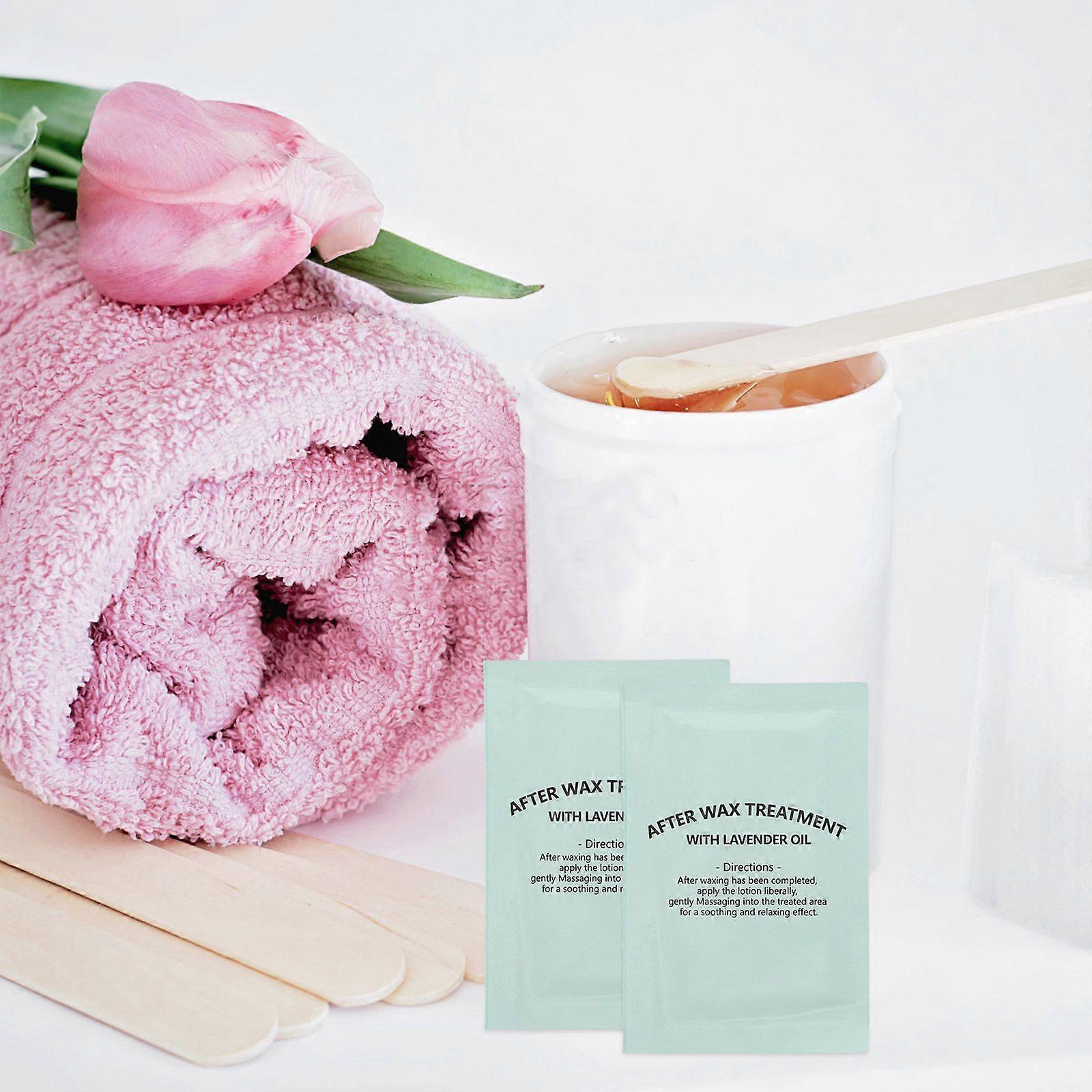 20pcs Post Wax Calming Oil Wipes Post Wax Oil Wipes Post Waxing ...